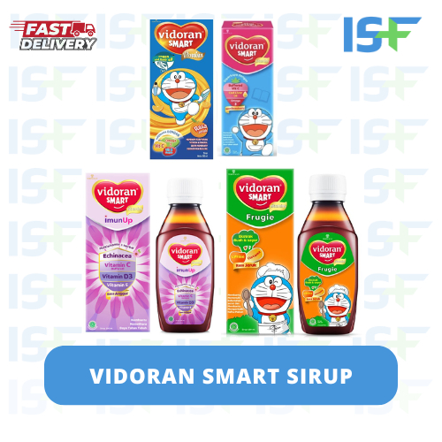 Jual ISF VIDORAN Smart Vitamin Syrup 100ml - Jeruk - ImunUp Anggur ...