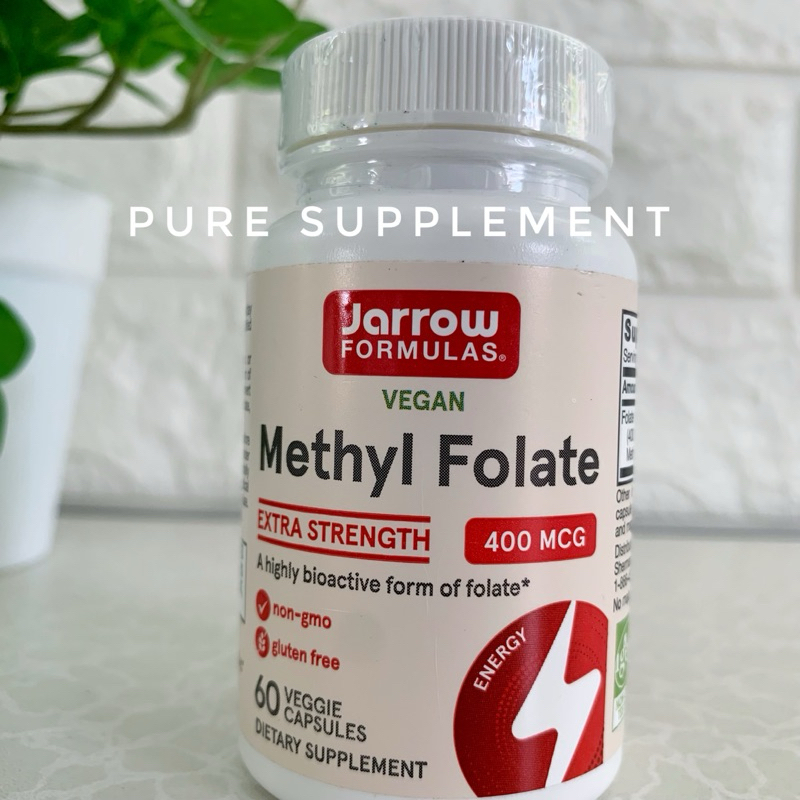 Jual Methyl Folate Jarrow Kemasan Baru Extra Strenght 400mcg | Shopee ...