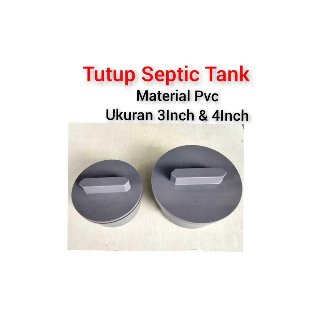 Jual Tutup Septic Tank 3" 4" Inch Pvc Clean Out Pipa | Shopee Indonesia