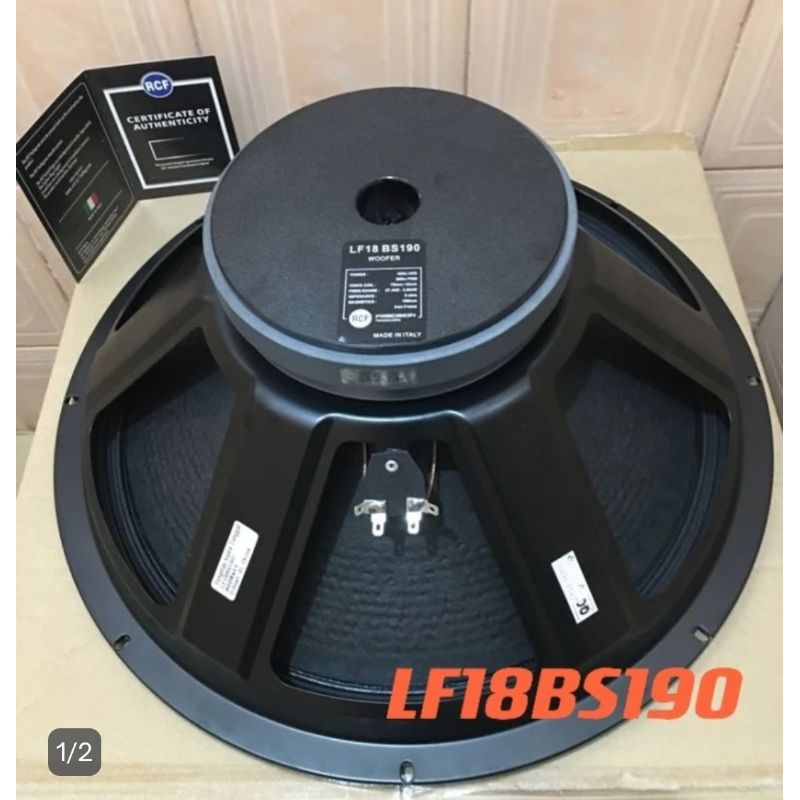 Jual SPEAKER KOMPONEN RCF LF18BS190 / LF18 BS190 / LF 18BS190 18 INCH ...