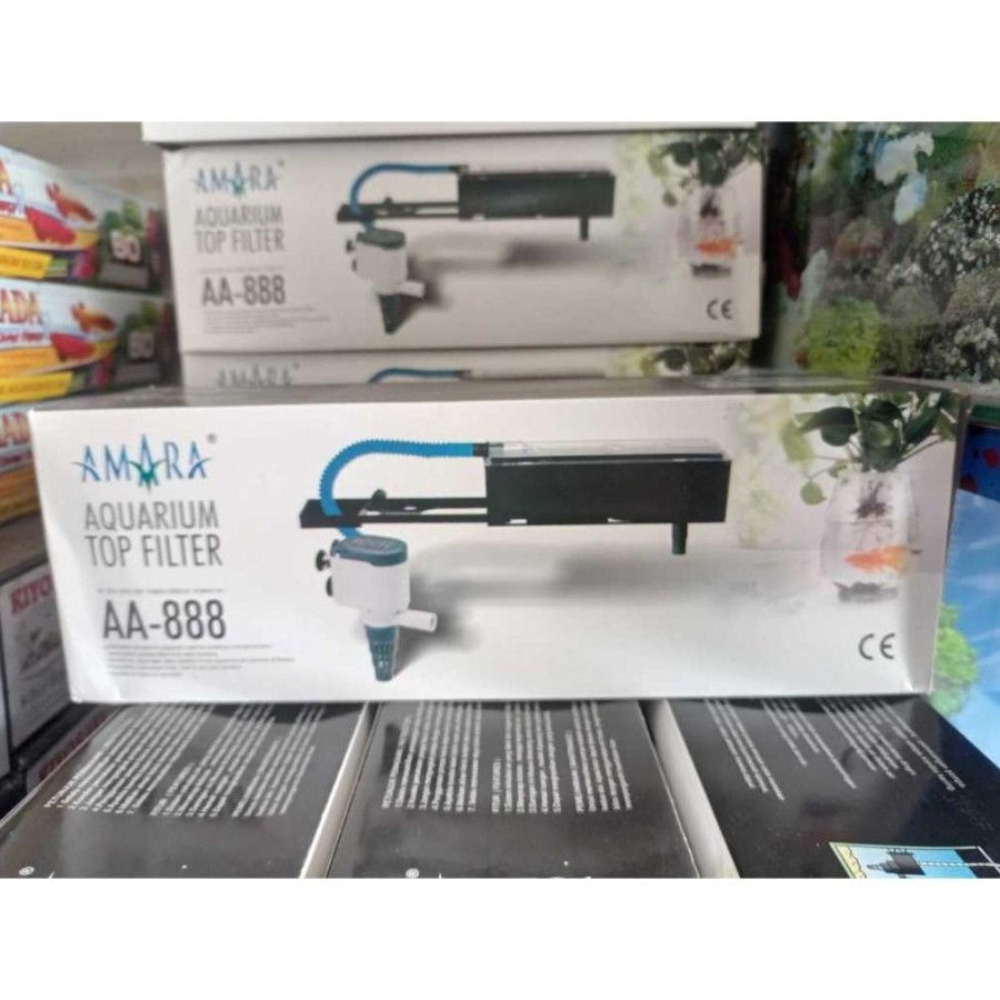 Jual Box Filter Aquarium Top Filter Lengkap 1 Set Amara AA 888 | Shopee ...