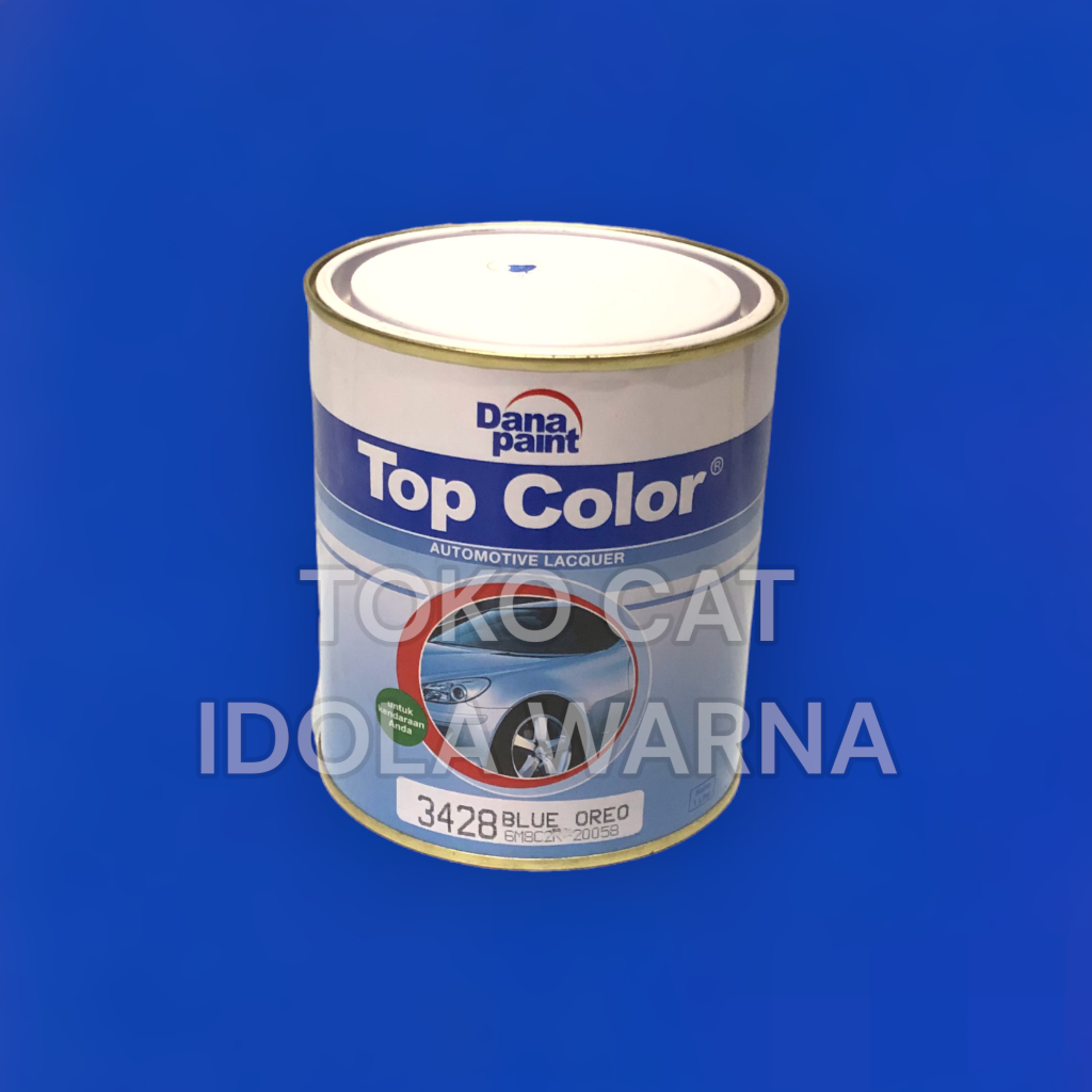 Jual Cat SOLID/STANDAR/DUCO/NC TOP COLOR - Warna BLUE OREO 3428 ...
