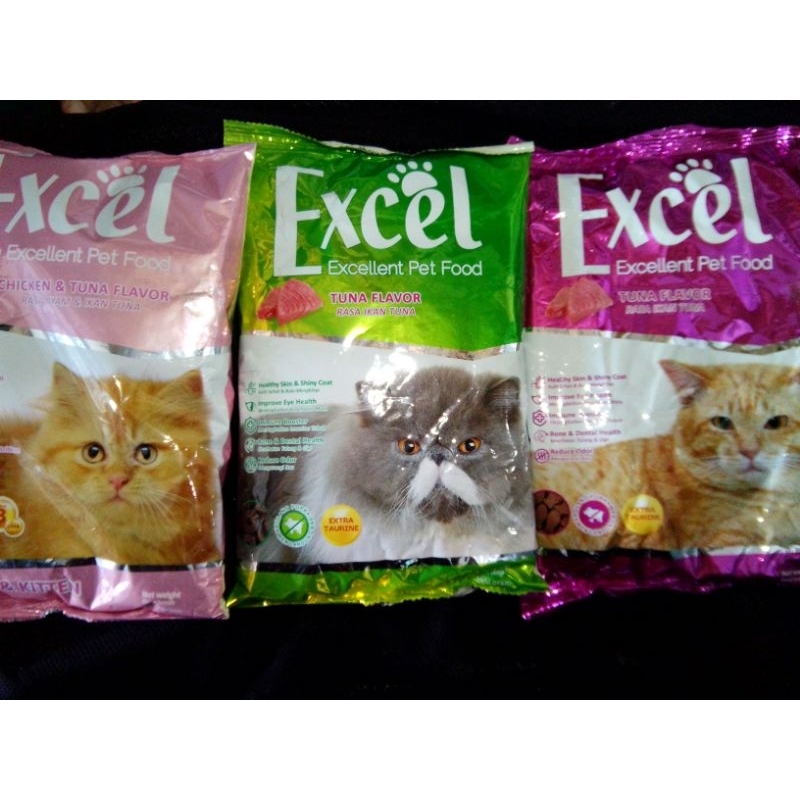 Jual EXCEL CAT FOOD MAKANAN KUCING KERING 500gr | Shopee Indonesia