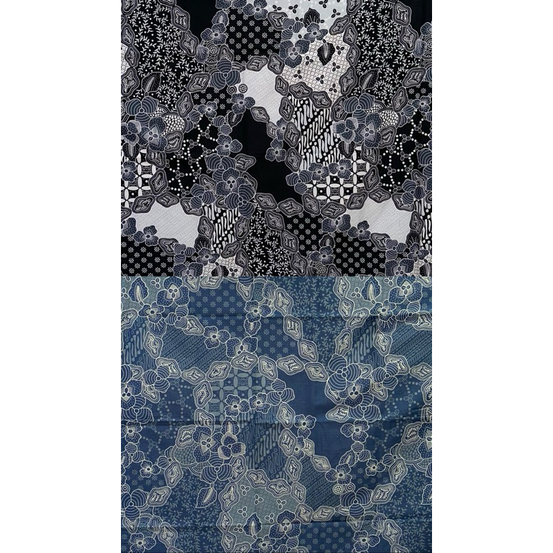 Jual Kain Katun Premium Motif Batik Meteran | Shopee Indonesia