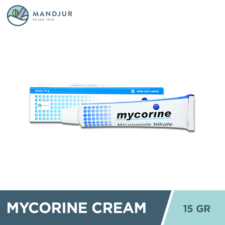 Jual Mycorine Cream 15 Gr - Salep Gatal Jamur, Panu, Kurap, Kutu Air ...