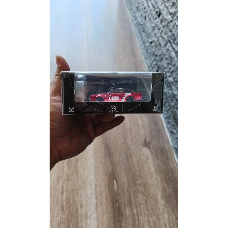 Jual Time Micro Nissan Kenmeri LBWK Merah with Figure Segel | Shopee ...