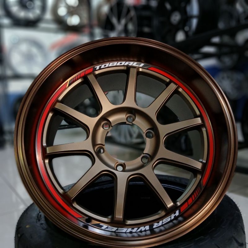 Jual velg racing mobil hsr toboali r18 lebar 9,5 bisa buat buat ...