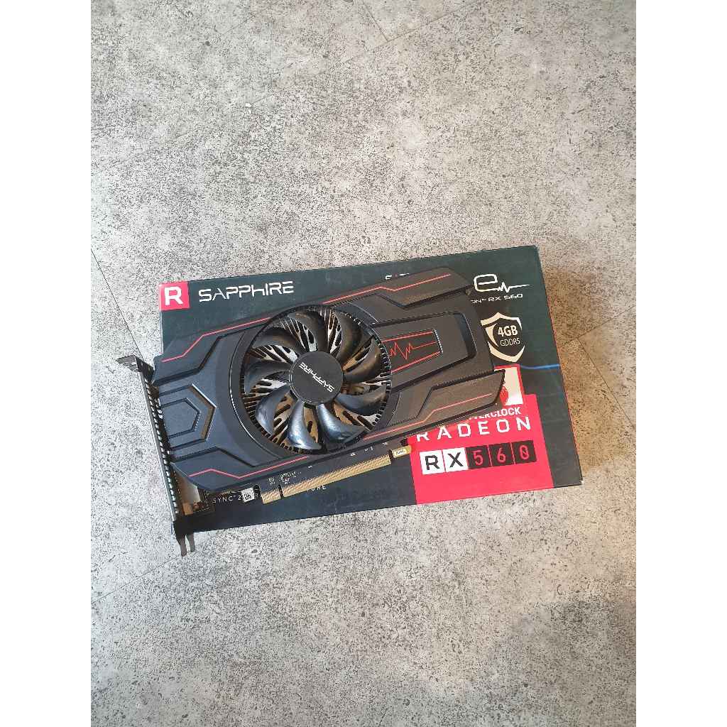 Jual SAPPHIRE PULSE RX 560 4GB GDDR5 128BIT RADEON VGA / RX560 | Shopee ...