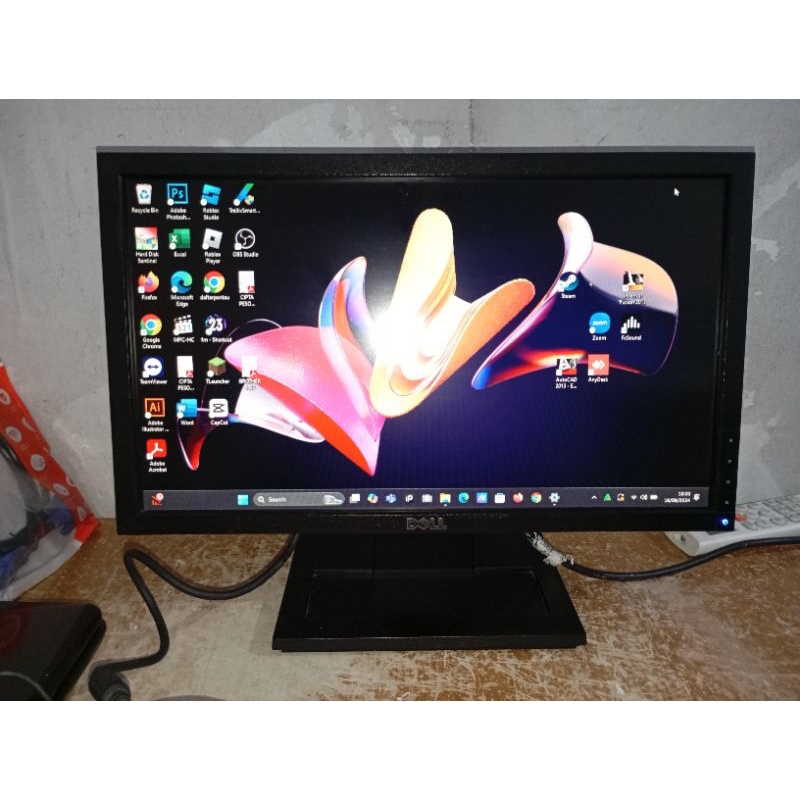 Jual Monitor LCD DELL 19 inch wide screen normal | Shopee Indonesia