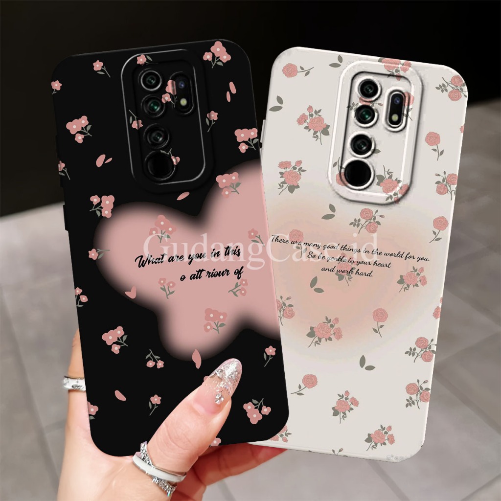 Jual Sillikon Hp Redmi 9 Note 8 Pro Motif Bunga Kupu-Kupu Case ...