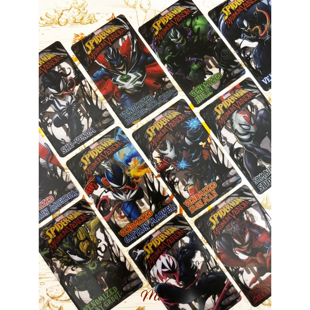 Jual Marvel Spiderman Maximum Venom Kartu Card Cow Play Cow Moo CPCM ...