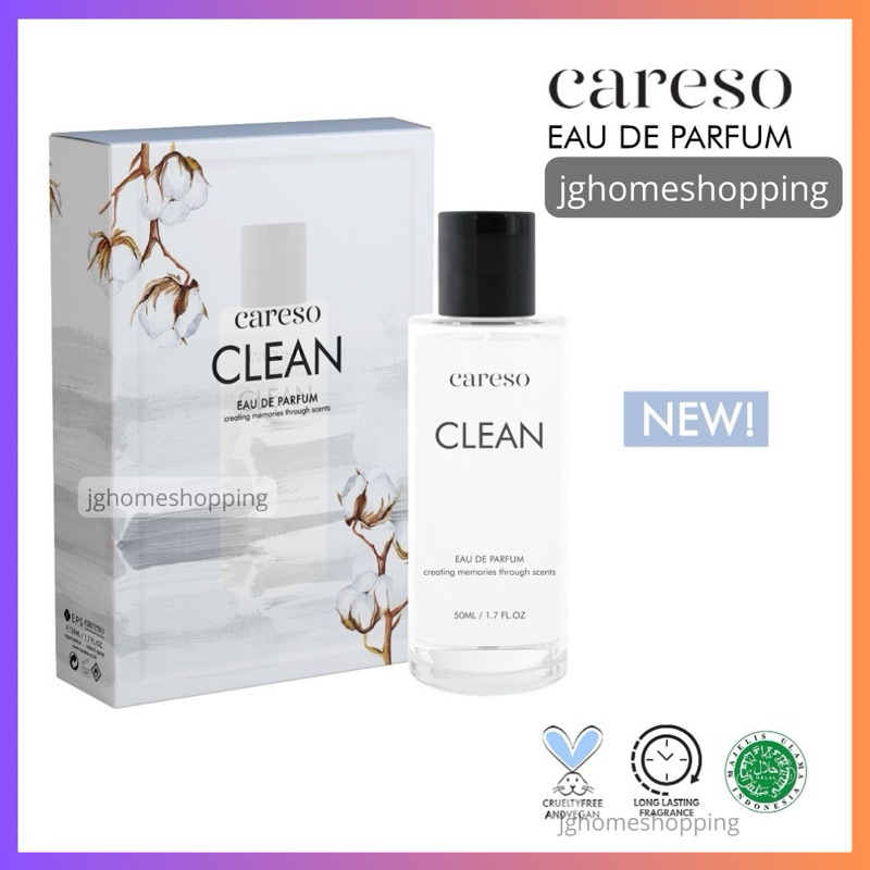 Jual CARESO CLEAN EDP 50ML | Shopee Indonesia