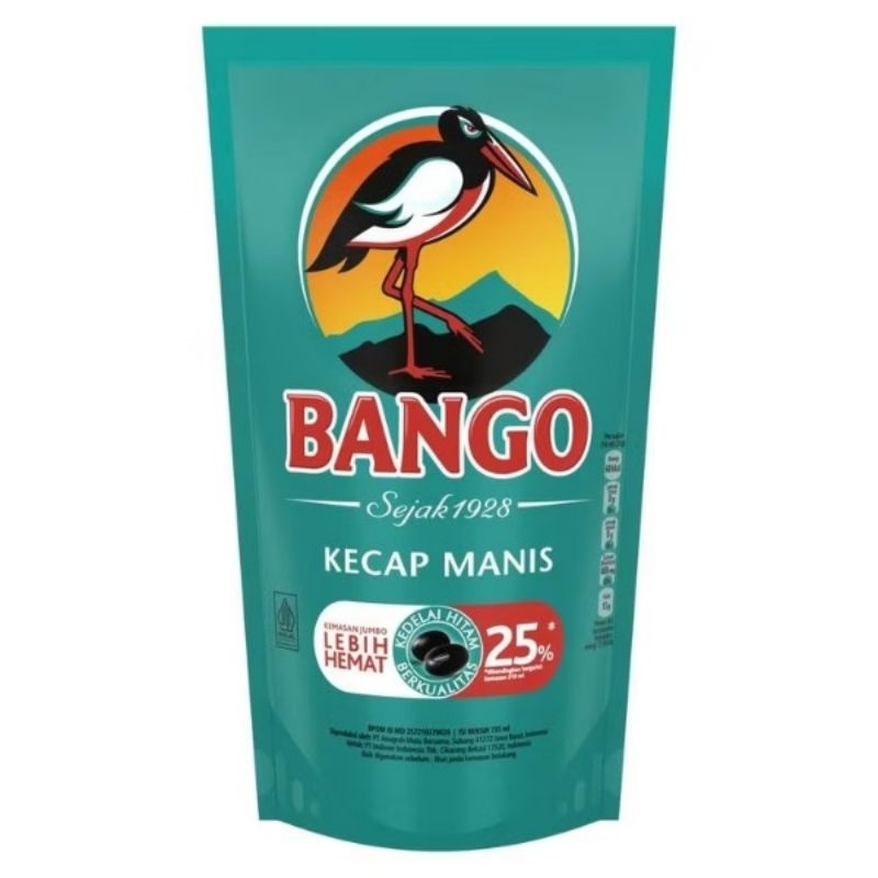 Jual Kecap Bango Manis Refill 950g (KEMASAN BARU) | Shopee Indonesia