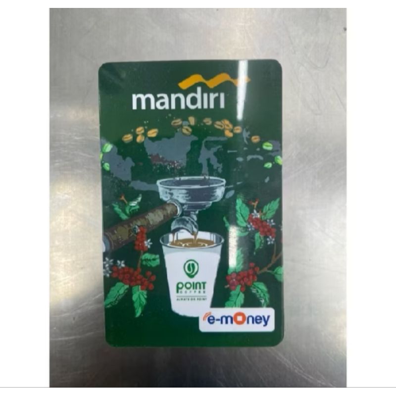 Jual KARTU EMONEY EDISI POINT COFFE SUDAH ADA SALDONYA/10Ribu | Shopee ...