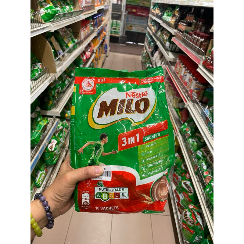 Jual Milo 3 in 1 Sachet Singapore | Shopee Indonesia