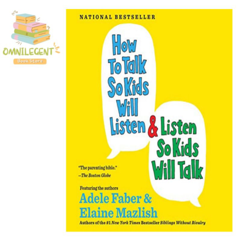 Jual Buku How to Talk So Kids Will Listen & Listen So Kids Will Talk ...