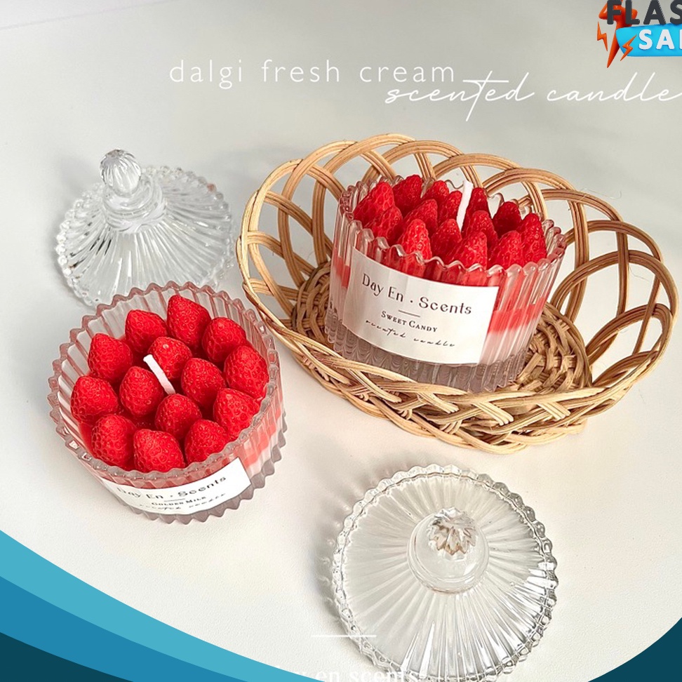 Jual LUAR BIASA Day En Scents Dalgi Fresh Cream Scented Candle Aroma ...