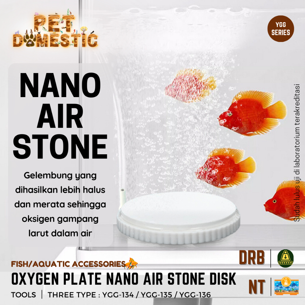 Jual Batu Nano Air Stone Gelembung Udara Halus Aerator Micro Airstone ...