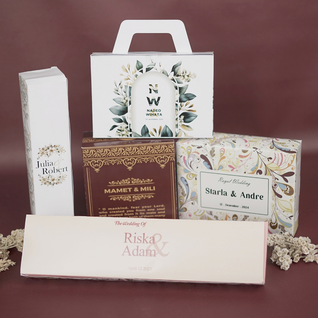 Jual Box Packaging Custom Unik Menarik Banyak Ukuran Tersedia | Shopee ...