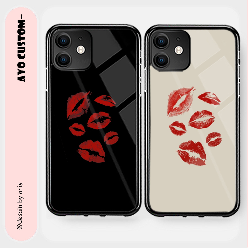 Jual CASE COUPLE KISS HARDCASE 2D GLOSSY READY FOR ALL TYPE HANDPHONE ...