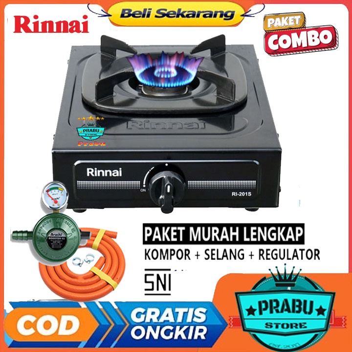 Jual Rinnai Kompor Gas RI 201 S Kompor 1 Tungku Sun Burner RI201S ...