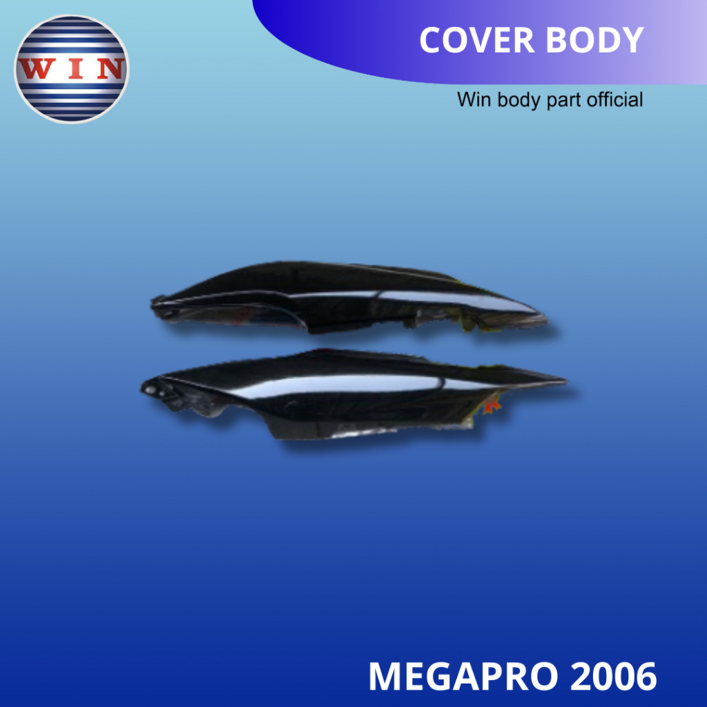 Jual WIN Cover Body Penutup Rangka Samping Set Kanan-Kiri Megapro 2006 ...