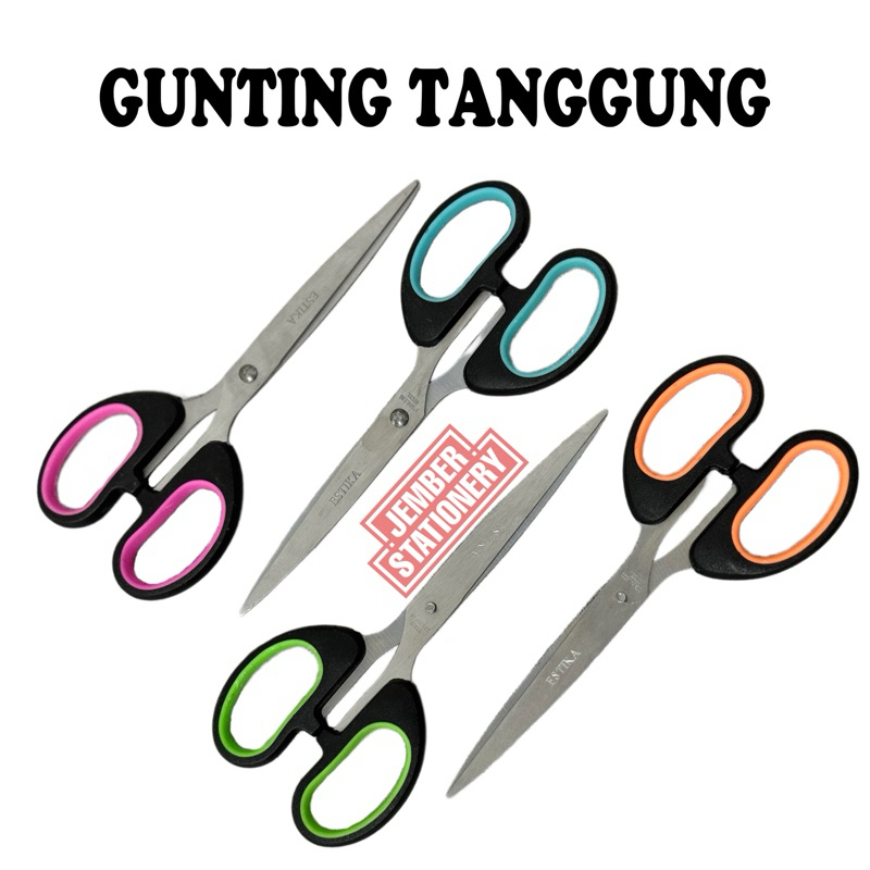 Jual (1biji) Gunting Tanggung Estika (Renteng) | Shopee Indonesia