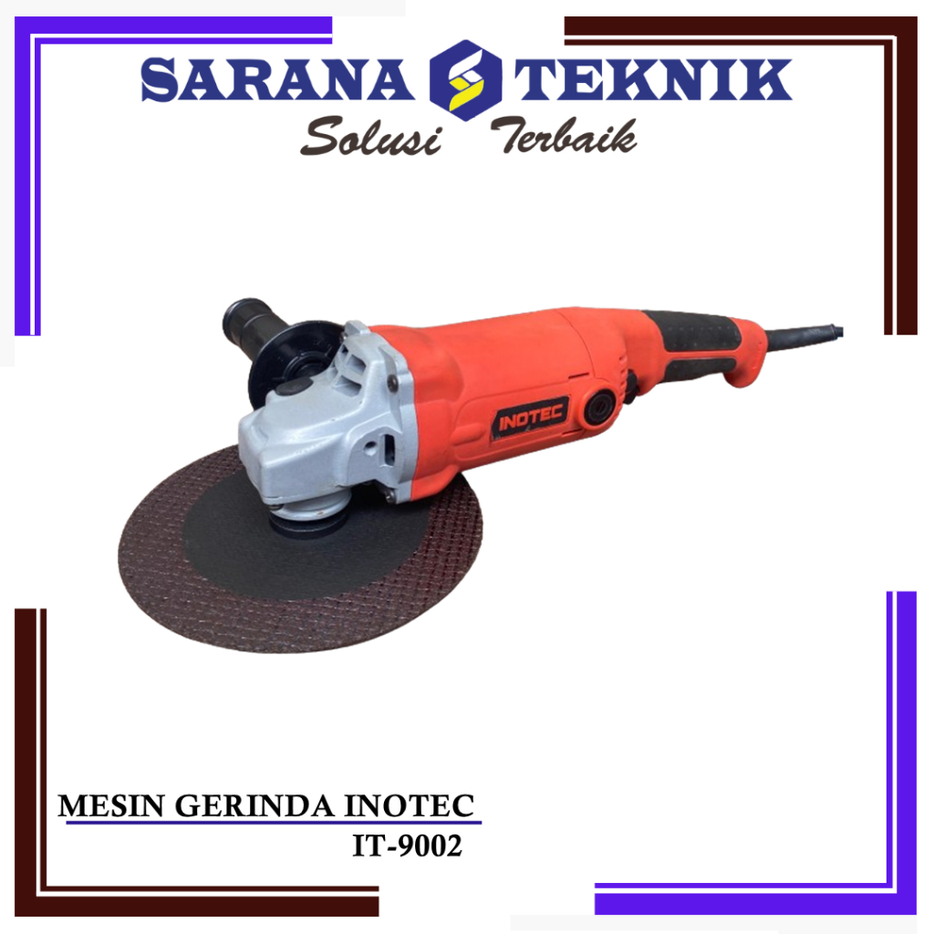 Jual Mesin Gerinda besar 5 inch INOTEC IT-9002, 1 bln rusak ganti baru ...