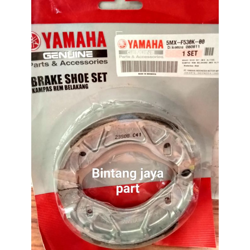 Jual Kampas Rem Tromol Belakang Yamaha Mio Sporty,Mio Soul,Mio Smile ...