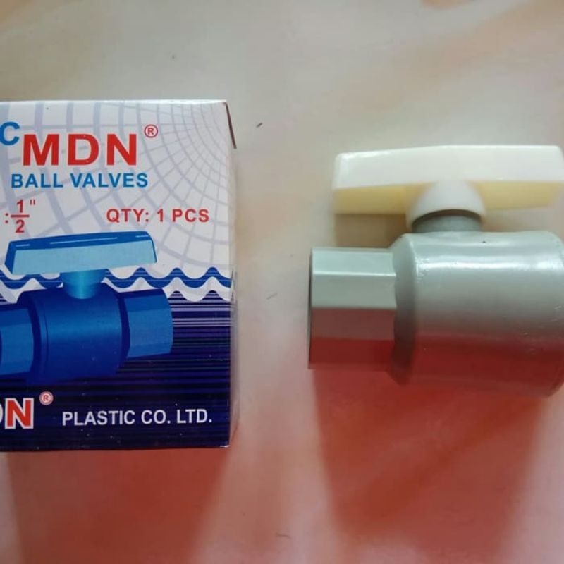 Jual Stop kran pvc ISI 12 PCS/ball valve MDN 1/2" | Shopee Indonesia