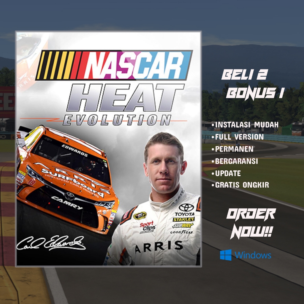 Jual NASCAR Heat Evolution | GAME PC - LAPTOP | Shopee Indonesia