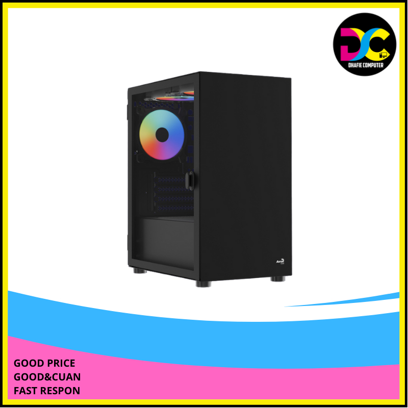 Jual Aerocool CS-111 Mini Tower ATX Case Black | Shopee Indonesia