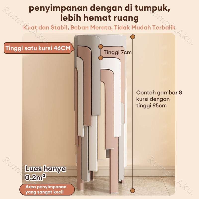 Jual Kursi Makan / Kursi Bulat Minimalis / Kursi Plastik / Kursi Bakso ...