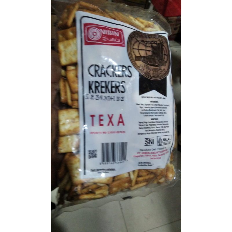 Jual NISSIN BISKUIT 300gr variant TEXA | Shopee Indonesia