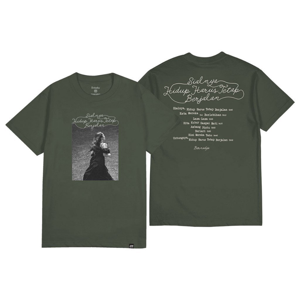 Jual T-Shirt Bernadya V5 Sialnya Tracklist Kaos Kaos Pria Wanita Combed ...
