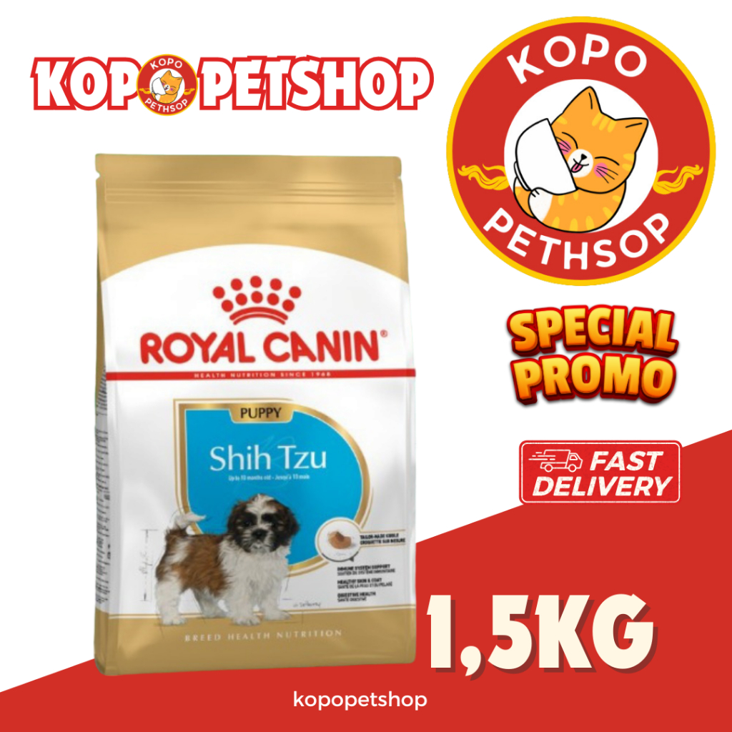 Jual Royal Canin Shih Tzu Puppy 1,5 kg | Shopee Indonesia