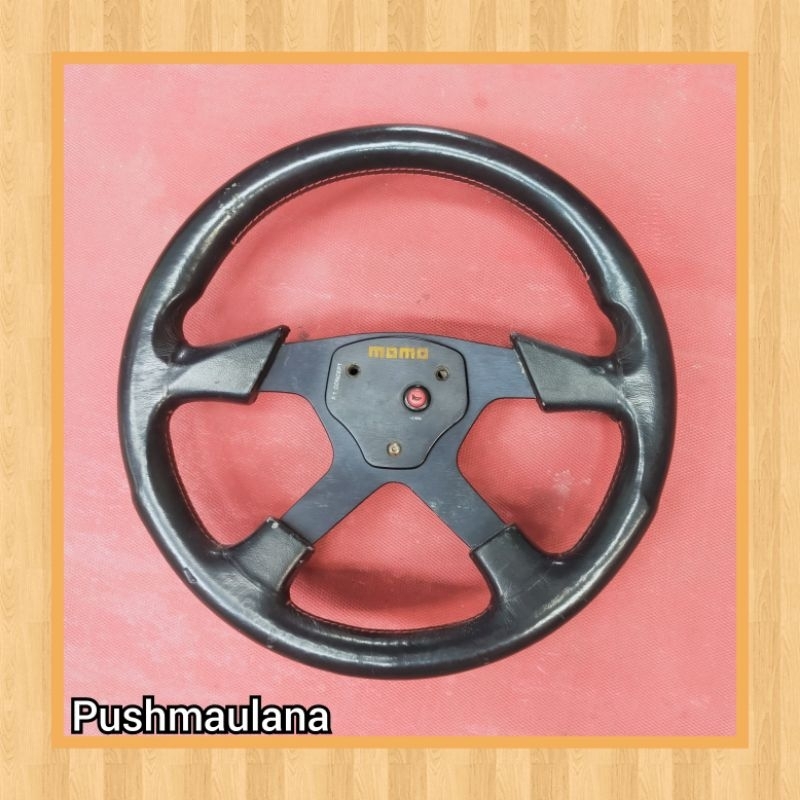 Jual Stir Setir Momo 4 Spoke Original | Shopee Indonesia