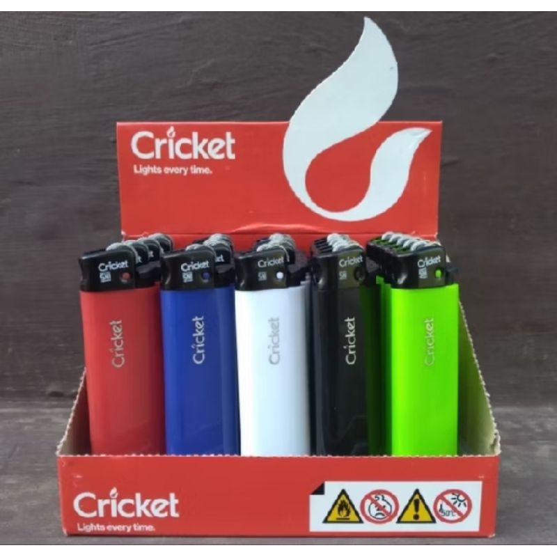 Jual Korek CRICKET ORIGINAL 1 WARNA bisa untuk di Sablon / Sticker isi ...