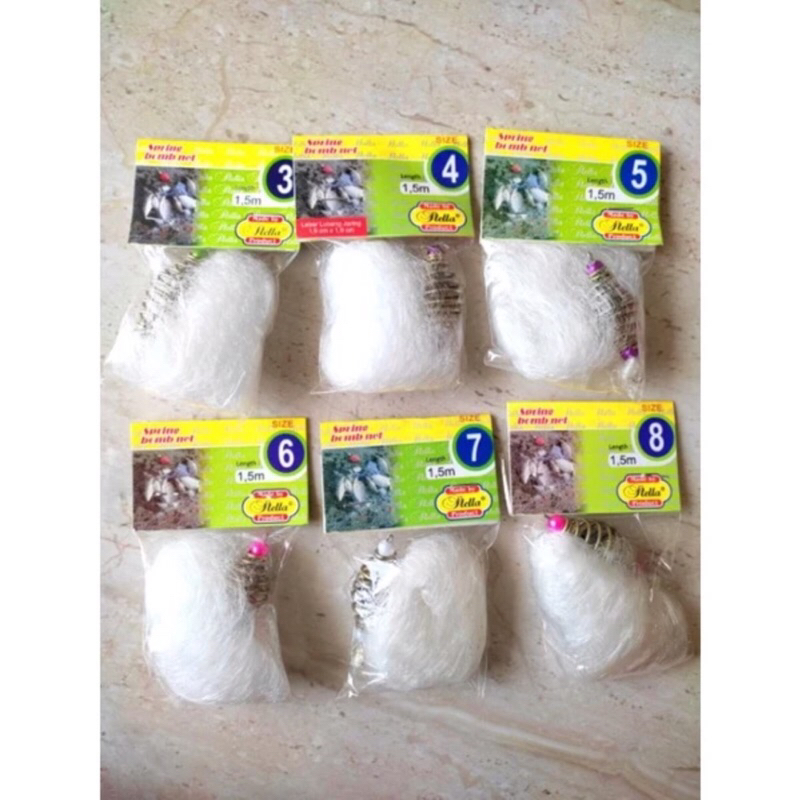 Jual Pancing Jaring Bom Net Panjang 1,5m Stella Harga Grosir | Shopee ...