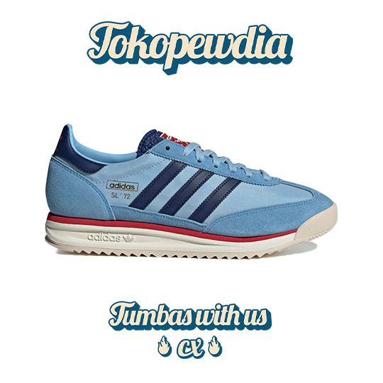 Jual Adidas SL 72 RS Light Blue Better Scarlet (IG4649) | Shopee Indonesia
