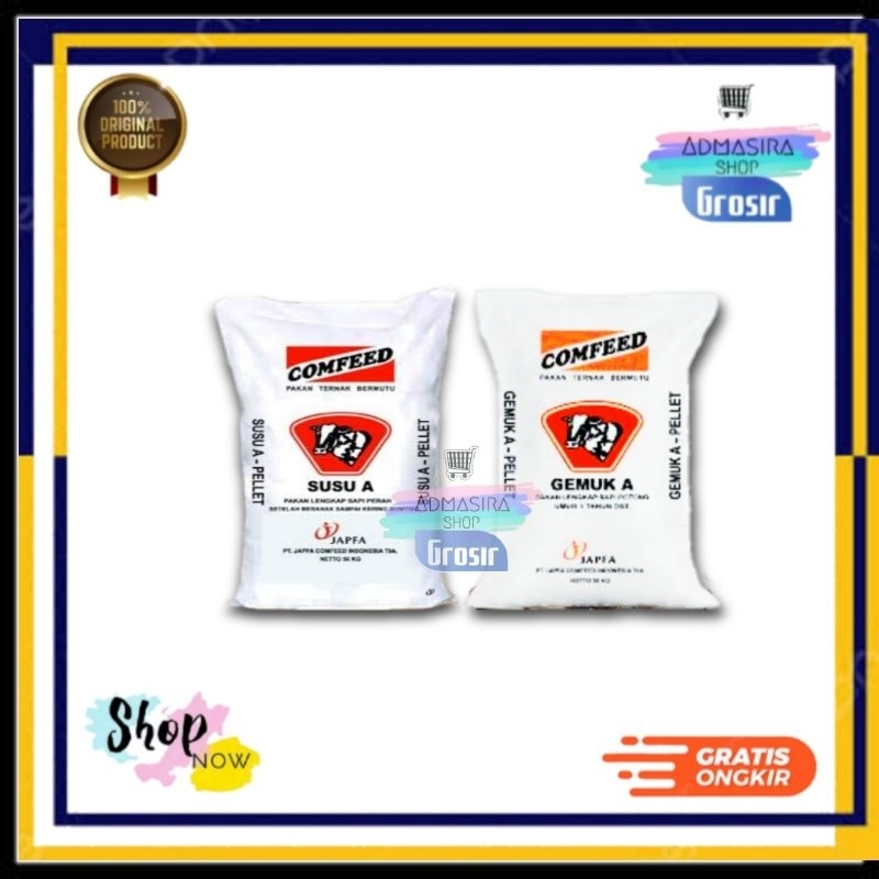 Jual GEMUK A SUSU A 1kg Konsentrat Penggemuk Sapi Kambing Japfa Comfeed ...