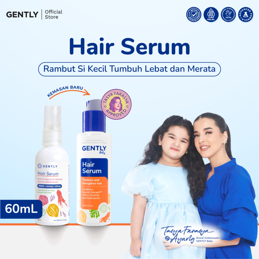 Jual GENTLY Baby Hair Serum | Serum Penumbuh & Penyubur Rambut Bayi dan ...