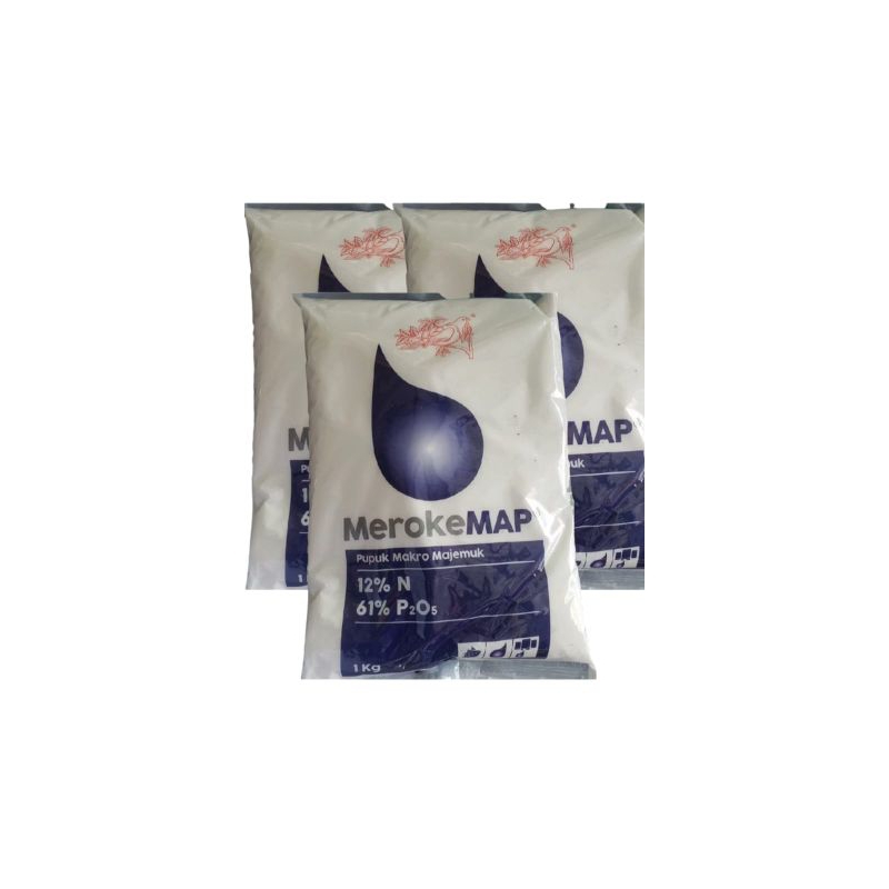 Jual Meroke MAP 1KG Pupuk Mikto Majemuk Untuk Semua Jenis Tanaman ...