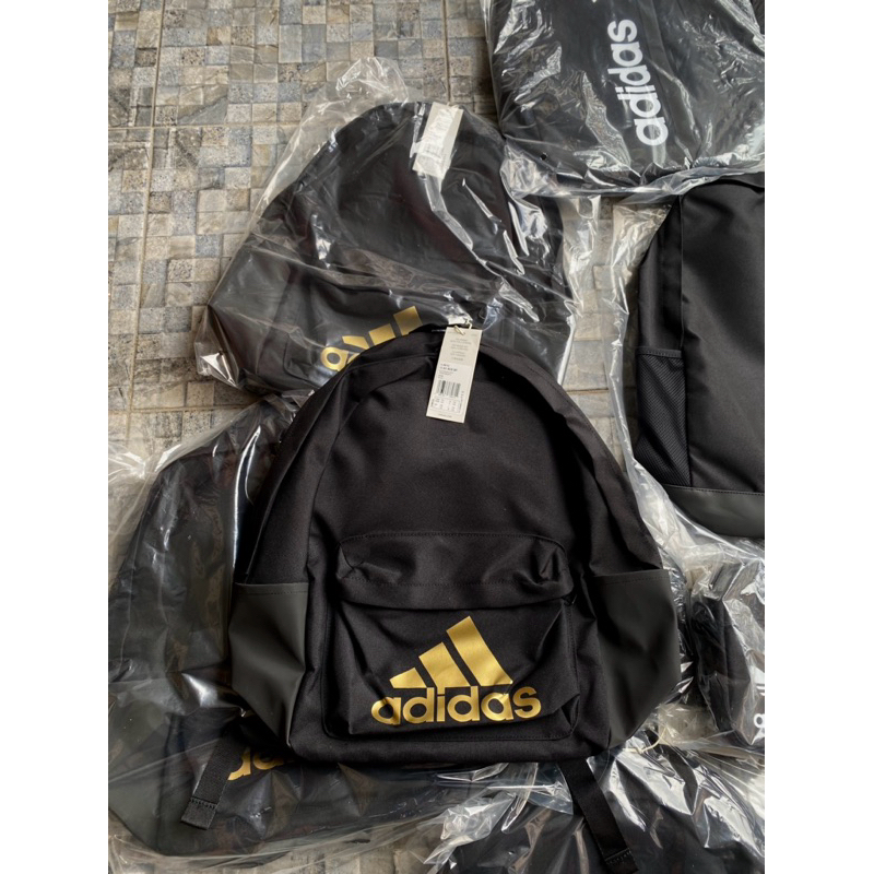 Jual TAS ADIDAS 3 BALOK BACKPACK ADIDAS CLASSIC BADGES OF SPORT BLACK ...
