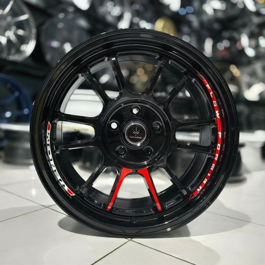 Jual velg ring 17 VENOM FLOW FORMING velg mobil r17 crv ertiga rush terios innova | Shopee Indonesia