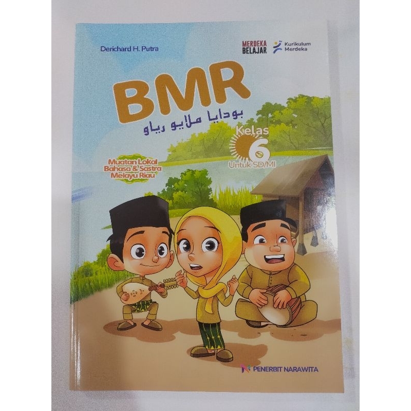 Jual Buku Pelajaran SD Muatan Lokal : BMR Budaya Melayu Riau Kelas 6 SD ...