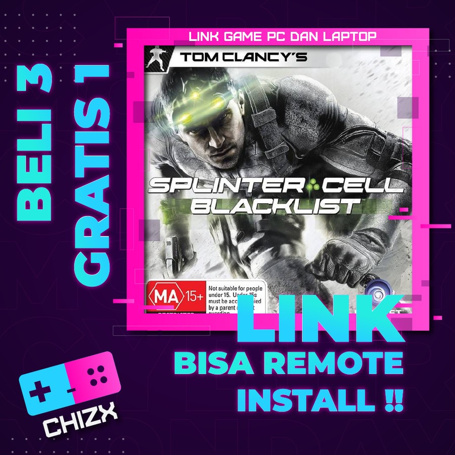 Jual Tom Clancy's Splinter Cell Blacklist - Game Pc - Game Laptop ...