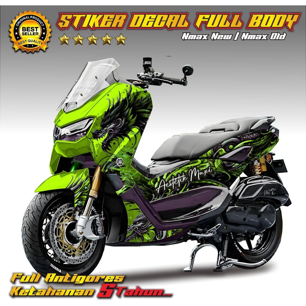 Jual Stiker Decal Nmax New 2020 2021 2022 Nmax Baru Nmax Old 2015 2016 ...