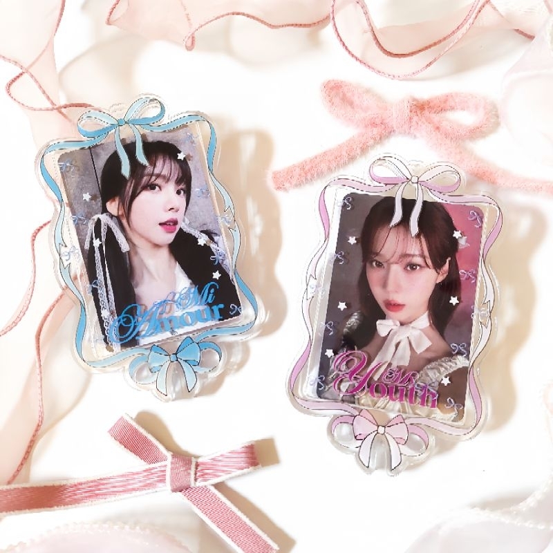 Jual COQUETTE PHOTOCARD HOLDER CLEAR PITA CAHOL | DOUBLE SIDE | 2 SIDE ...