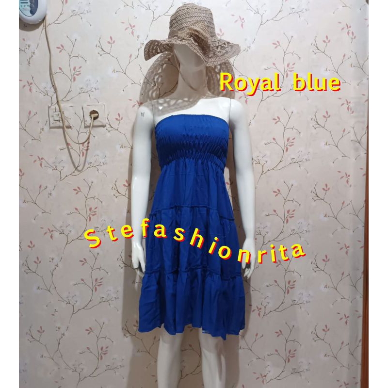 Jual dress bali dress kemben susun dress polos | Shopee Indonesia